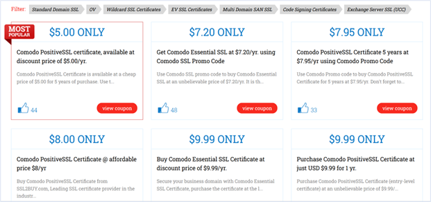 How To Get Comodo SSL Certificate Coupon Code